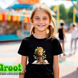 Cute Kawaii Style Groot Clip Art | for Stickers, T-shirt, Etc. | PNG ...