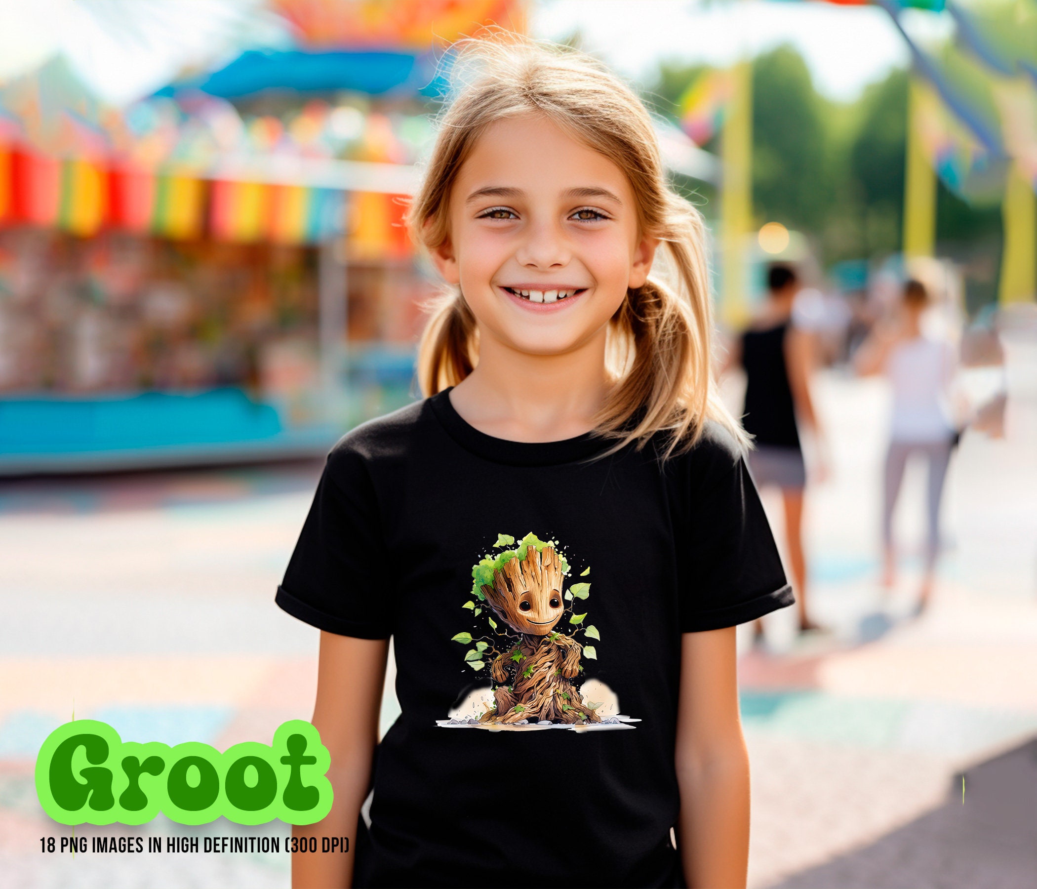 Cute Kawaii Style Groot Clip Art | for Stickers, T-shirt, Etc. | PNG ...