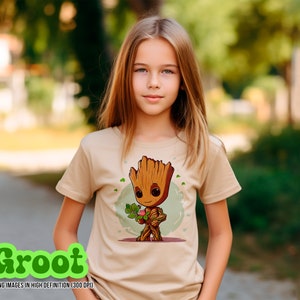 Cute Kawaii Style Groot Clip Art | for Stickers, T-shirt, Etc. | PNG ...