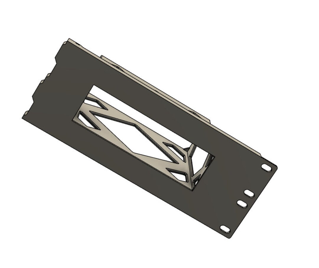 Modmount Custom Device Rackmount Adapter for Network Cabinets and Rack ...