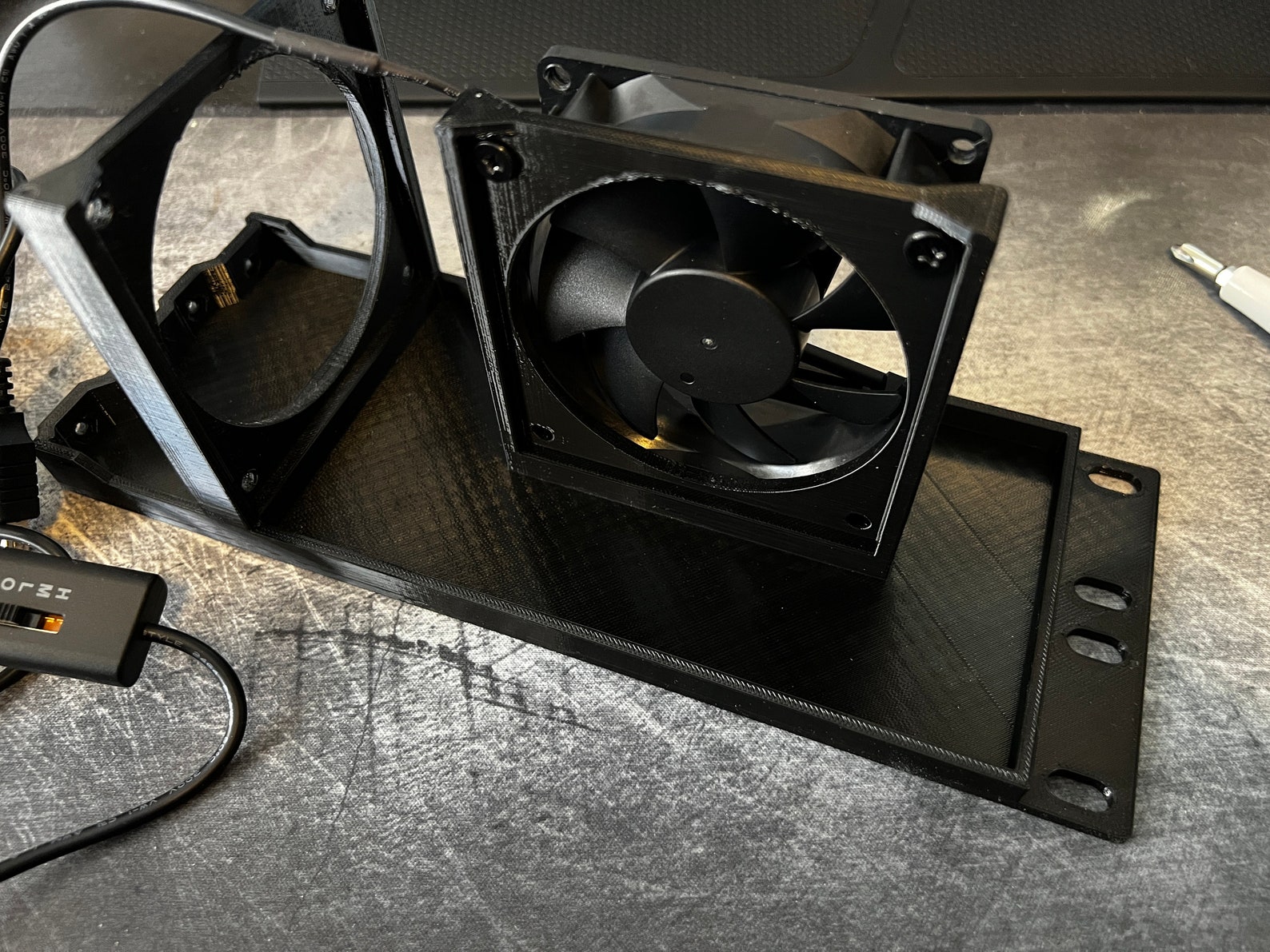 Modmount 2U 80mm Fan Bracket for Network Cabinets and - Etsy