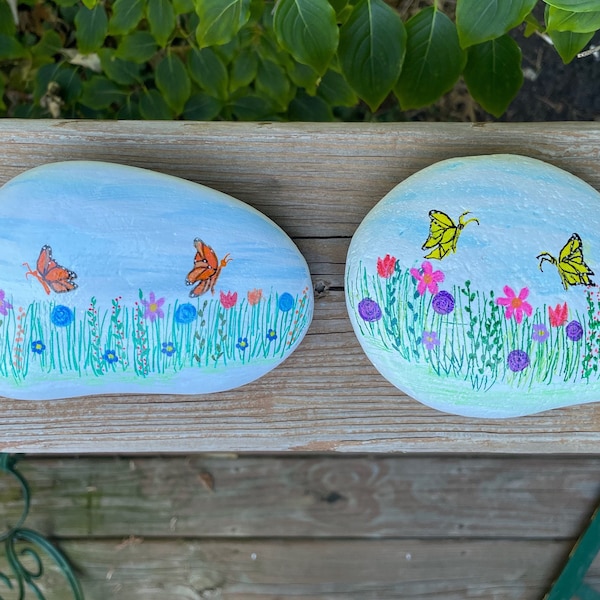 Hand Painted Rocks - Etsy