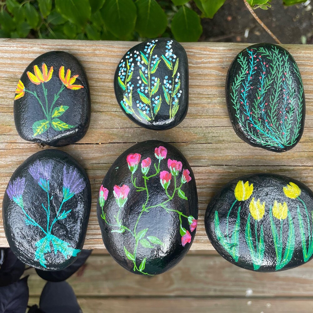 LadyLoPaintedRocks - Etsy