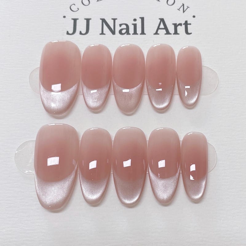 Nails Cat Eye Design - Etsy