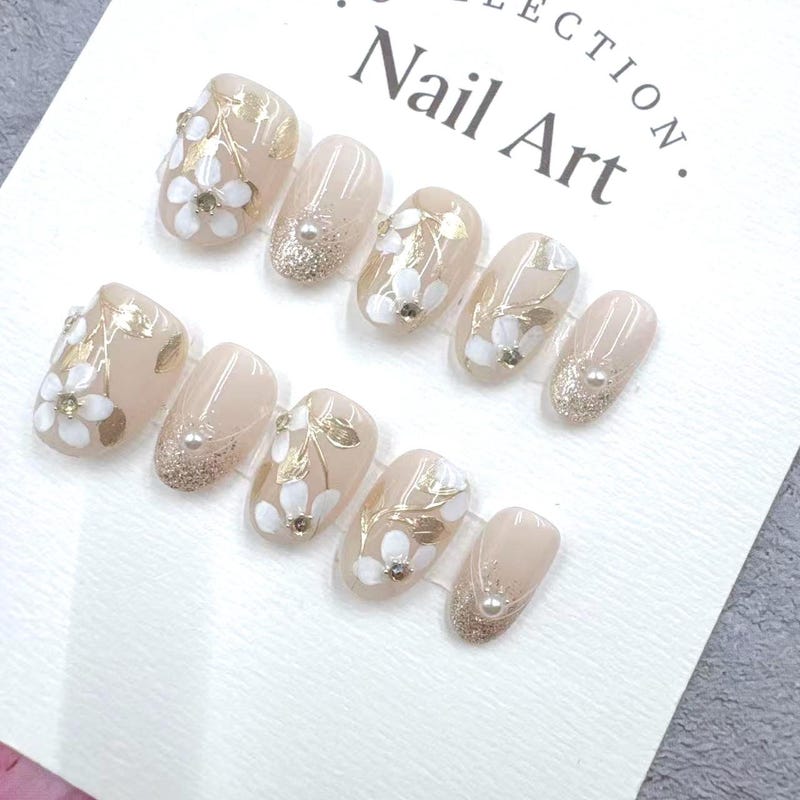 Cute Fake Nails - Etsy