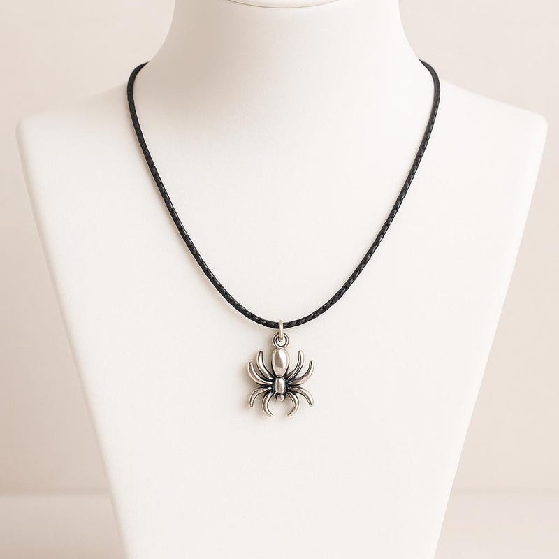 Spider Necklace - Etsy