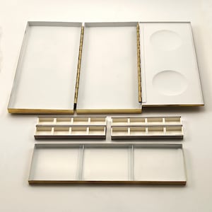 Atelier Paintbox, Brass Palette, Brass Watercolor Palette, Brass ...