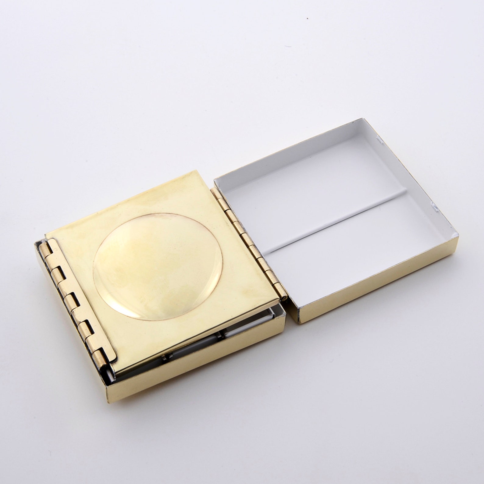 Brass Watercolor Palette Handmade Brass Palette Brass | Etsy