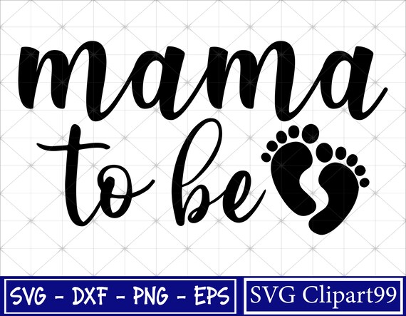 Mama to Be Svg Pregnancy Announcement Svg Promoted to Mom | Etsy