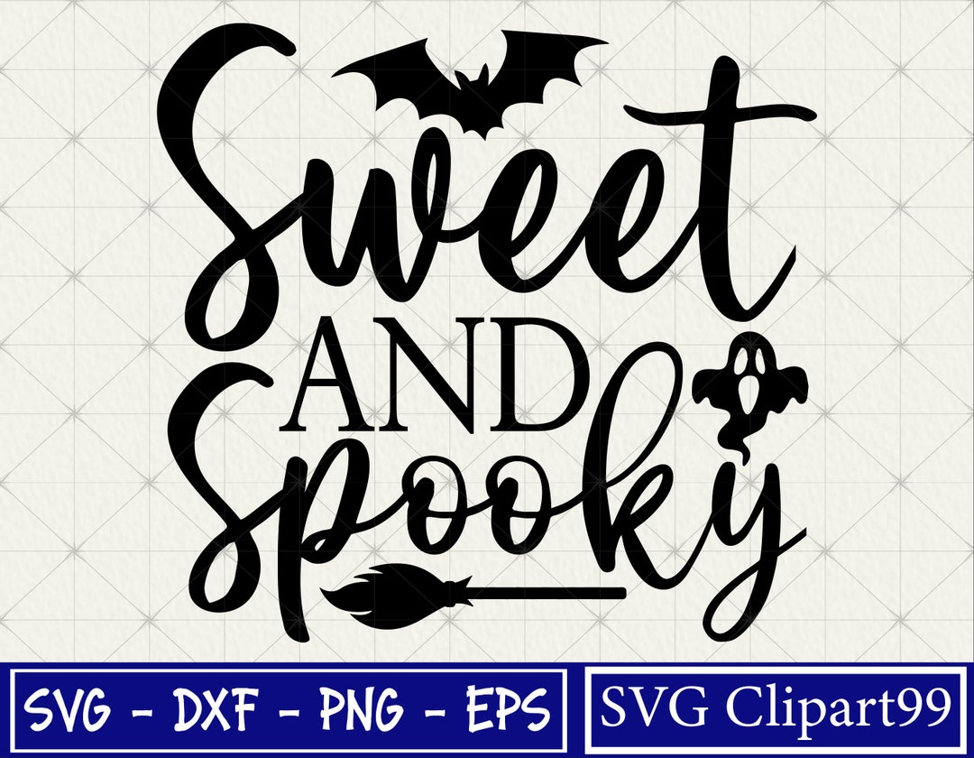 Sweet and Spooky SVG Halloween Svg Halloween Shirt SVG - Etsy