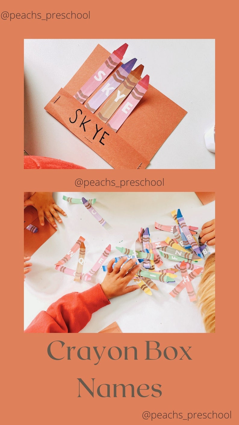 Crayon Box Names - Etsy