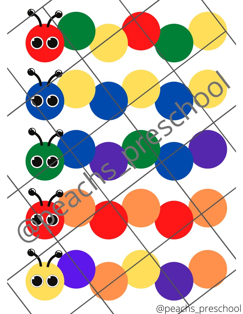 Caterpillar Patterns - Etsy