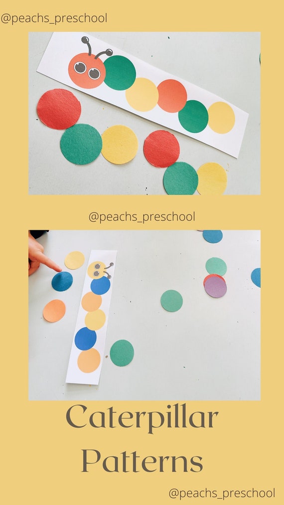 Caterpillar Patterns - Etsy
