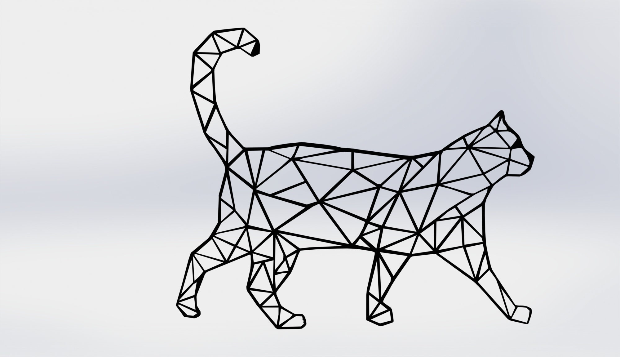 Cat Wall Decor Digital File For laser Cut-CNC Template | Etsy