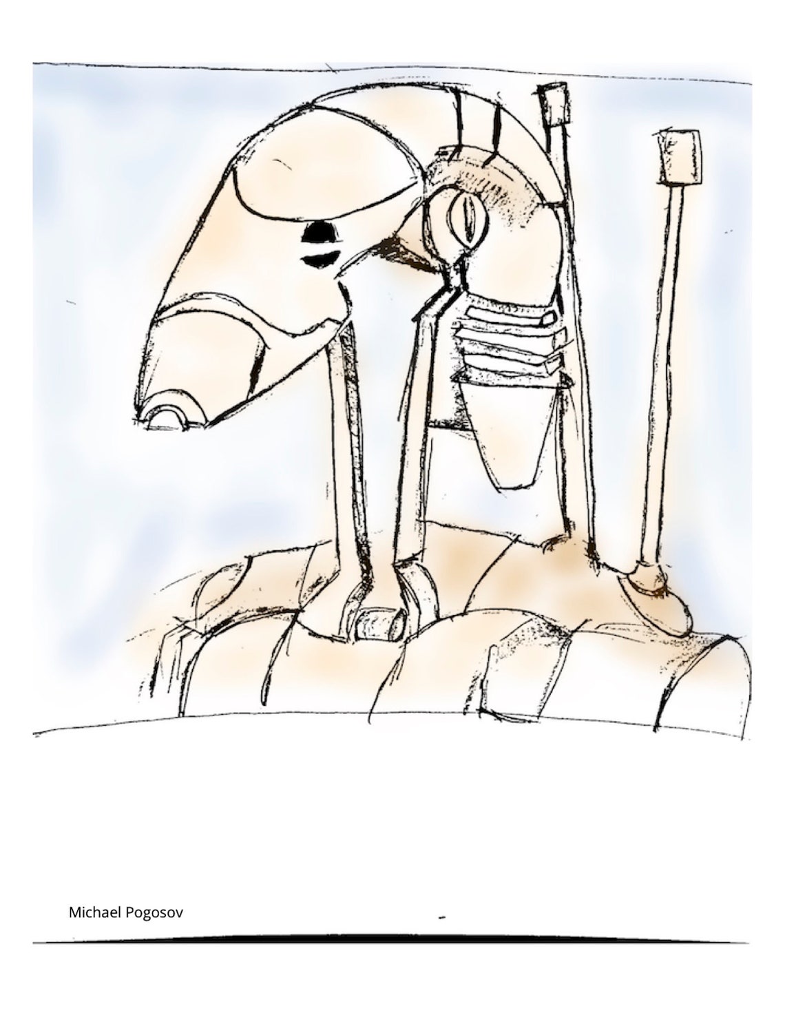 Star Wars Droid Digital Print. Artwork - Etsy