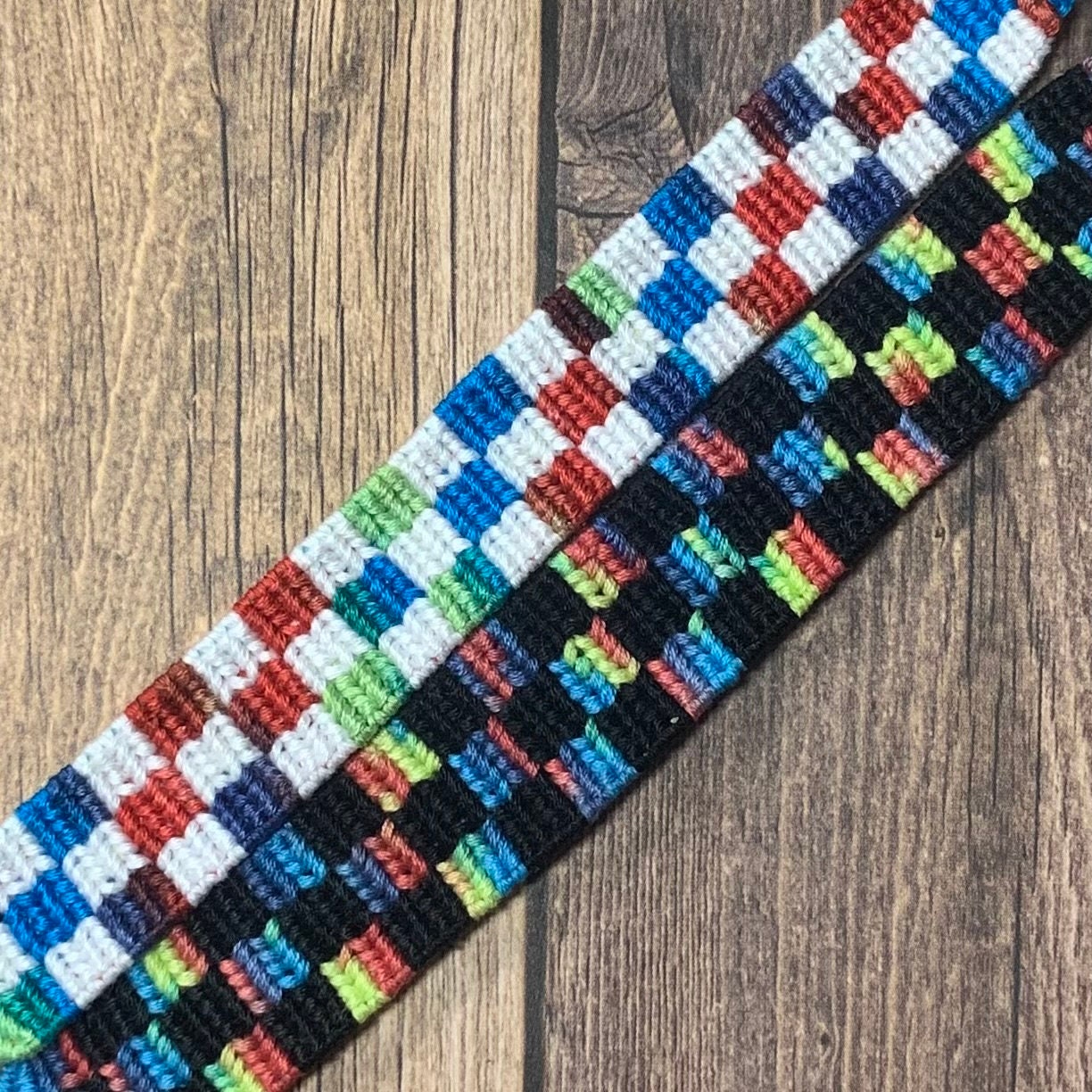 Checkered Friendship Bracelets Alpha Pattern - Etsy