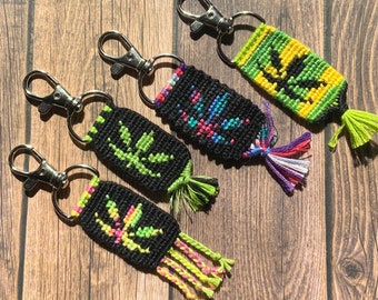 Alpha Pattern Keychain - Etsy