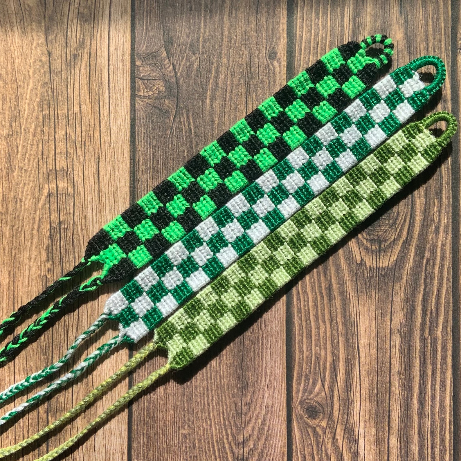 Checkered Friendship Bracelets Alpha Pattern | Etsy