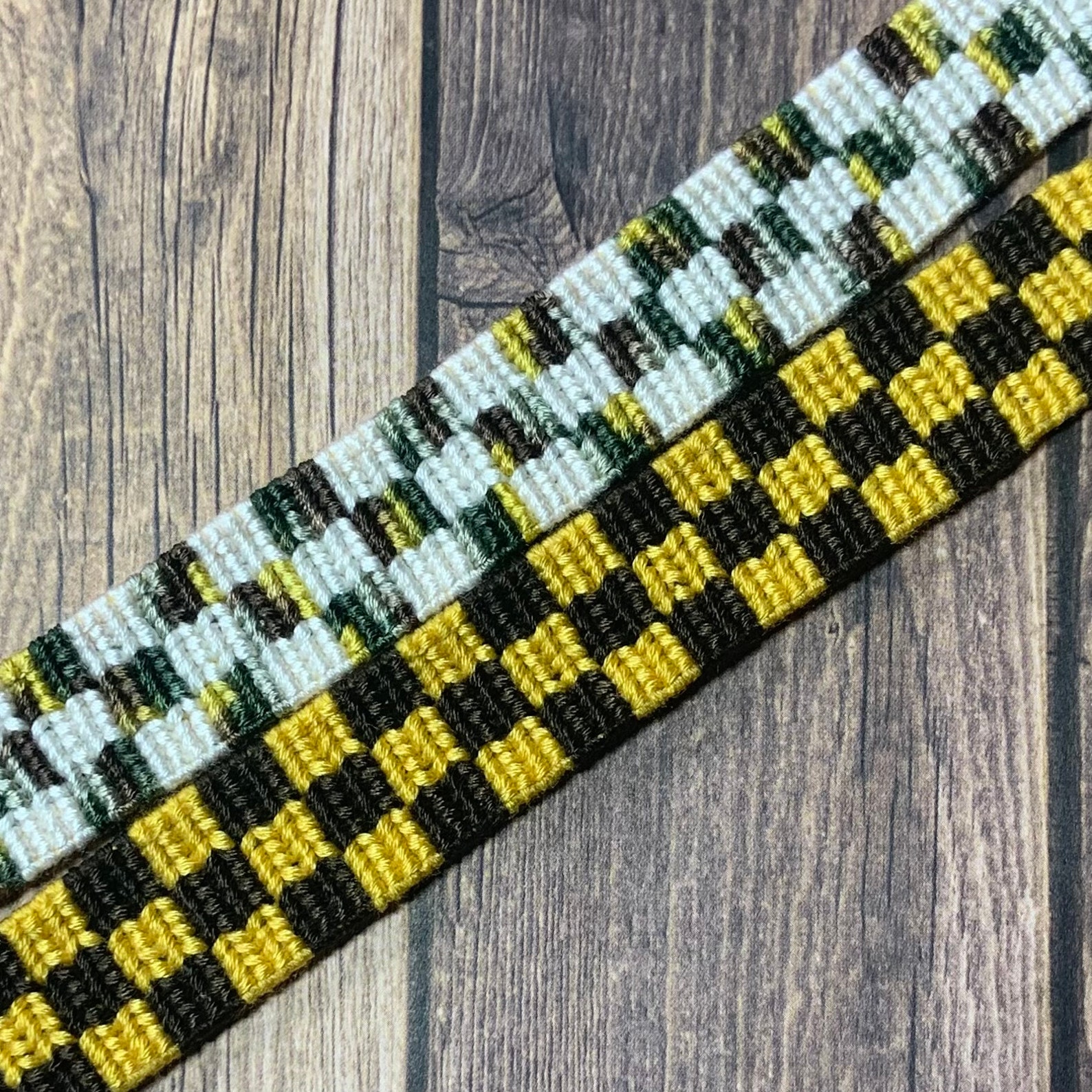 Checkered Friendship Bracelets Alpha Pattern - Etsy