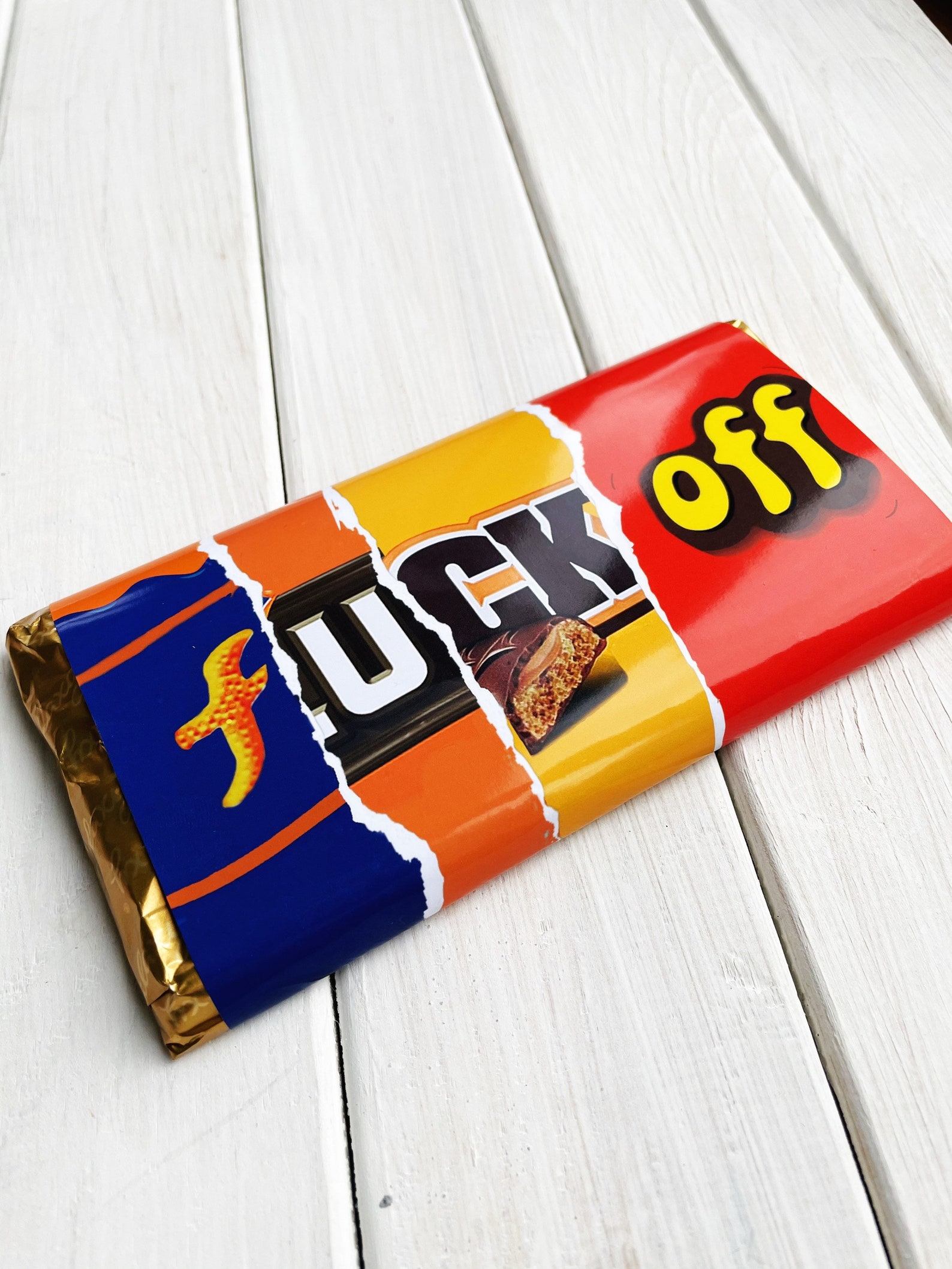 Rude Chocolate Swear Bar Birthday Gift Naughty Chocolate | Etsy