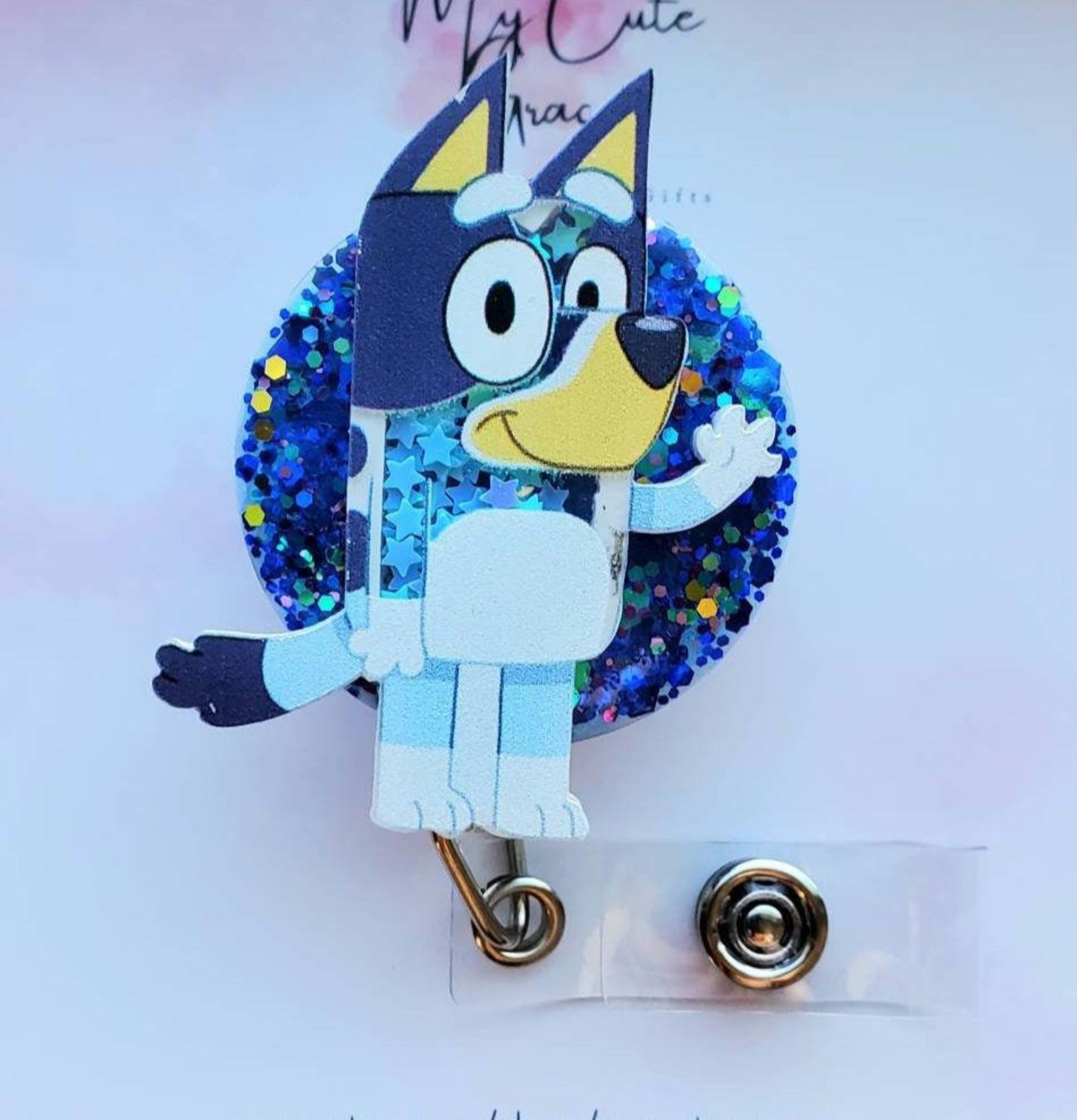 Retractable Badge Reel Dog,badge Holder Dog ,nursing, Cute Badge Reel ...