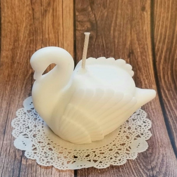 Swan Candle - Etsy