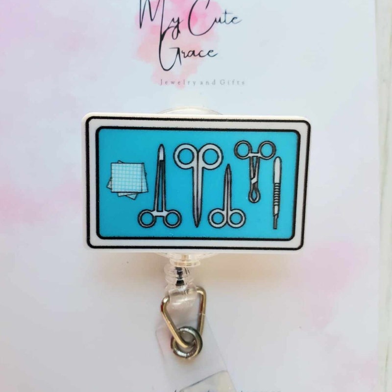 Surgical Tech Badge - Etsy