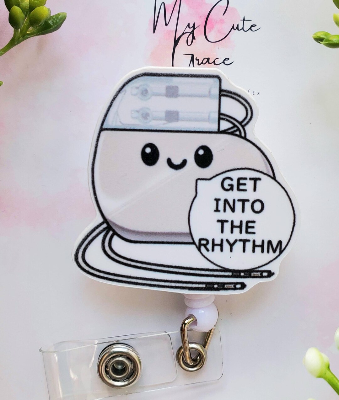 Pacemaker Badge Reel, Cardiac Nurse Gift, 3D Design - Etsy