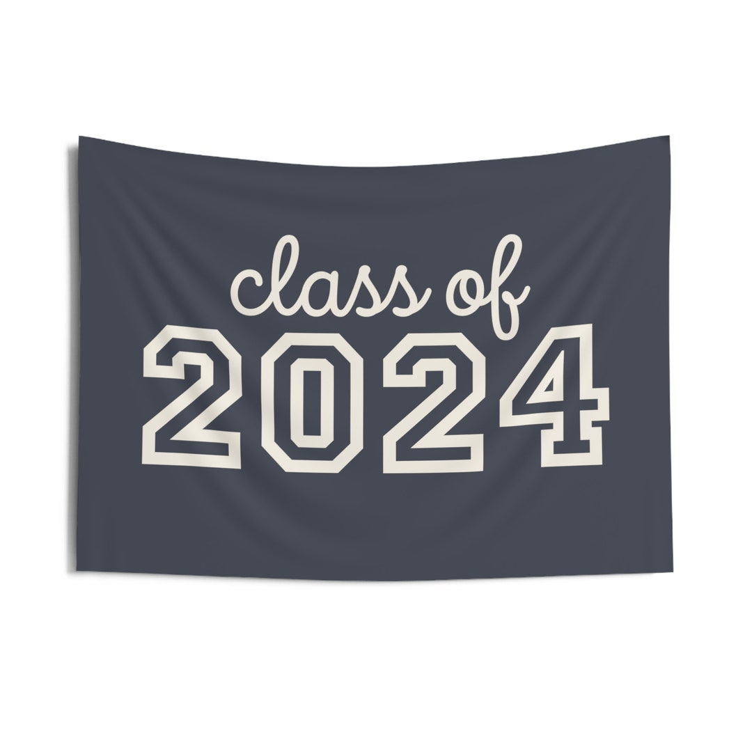 Custom Colors | Class of 2024 | Graduation Banner | Senior Pictures ...