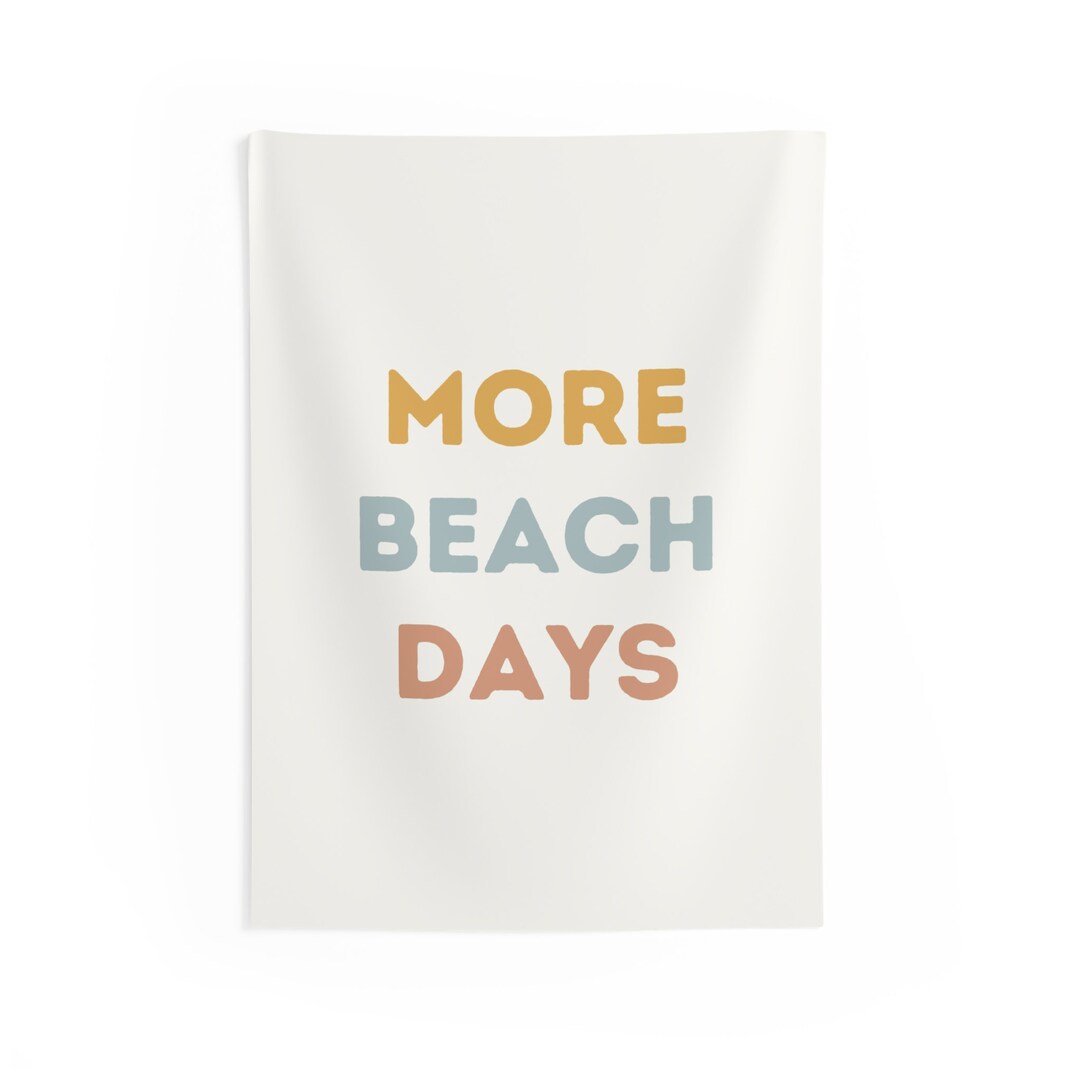 MORE BEACH DAYS | Surf Themed Room | Kids Nursery Decor | Beach Airbnb ...