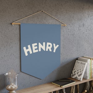 PICK COLORS - Custom Name Banner for Home Decor - Kids Room Decor ...