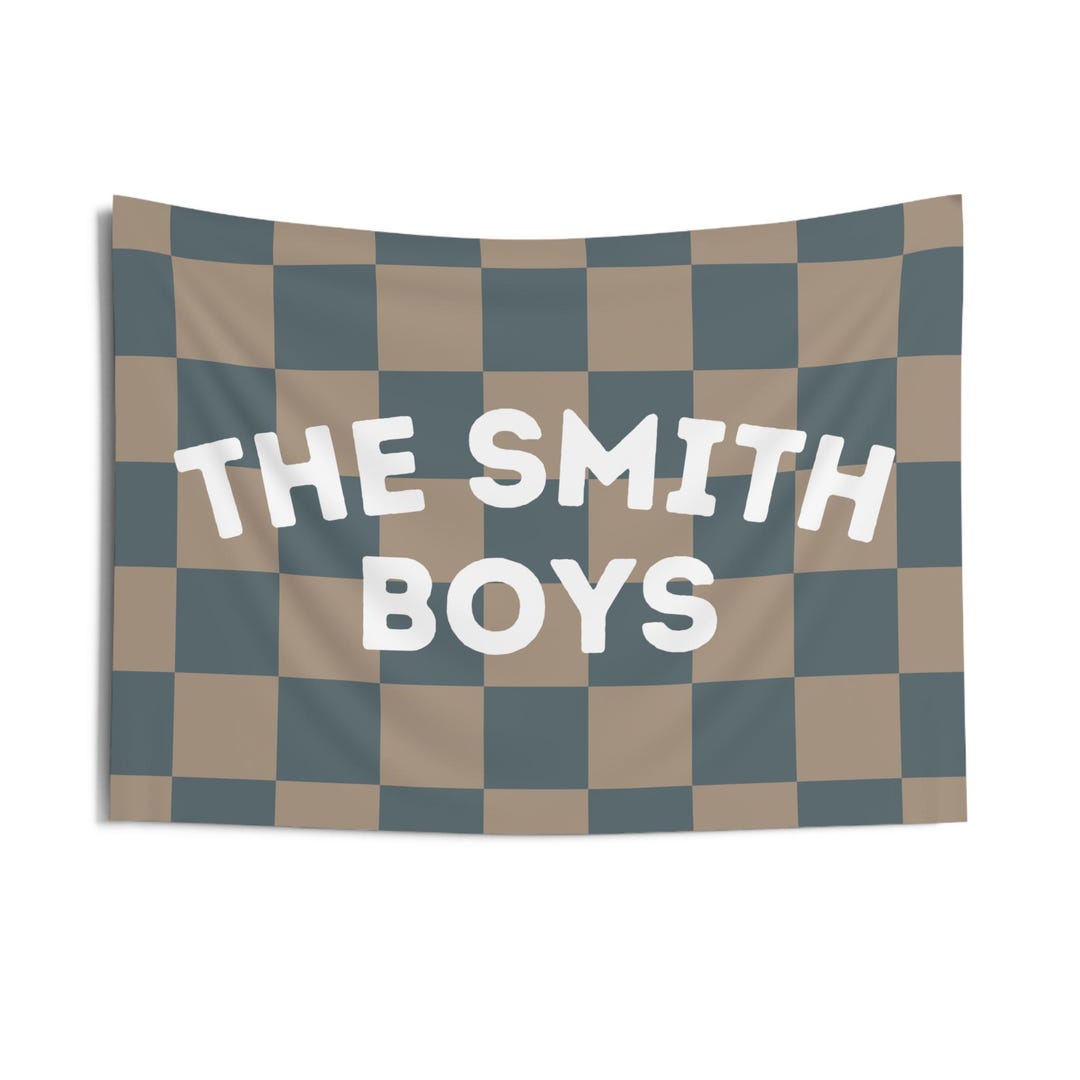 PICK COLORS | Brother Art | Brotherhood Wall Hanging | Family Name Wall ...