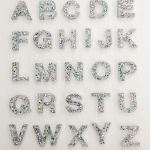 Handmade Epoxy Resin Alphabet Letters Set for Sensory Play and - Etsy