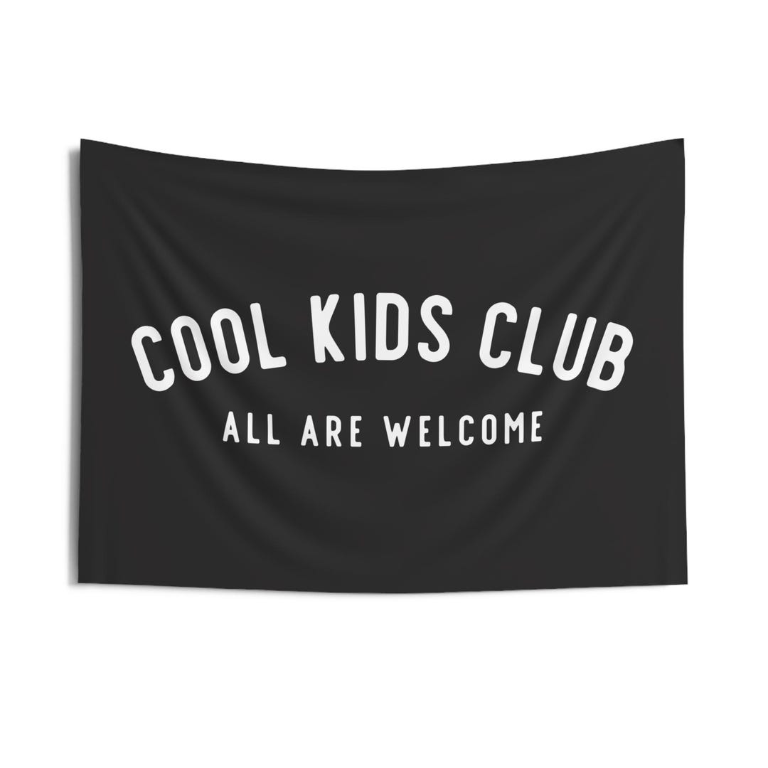 PICK COLORS - Cool Kids Club - Playroom Sign - Boys Room Wall Hanging ...