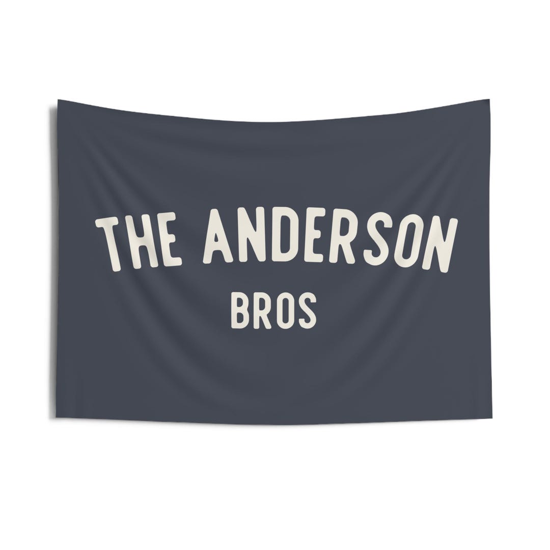 PICK COLORS | Brother Art | Brotherhood Wall Hanging | Family Name Wall ...