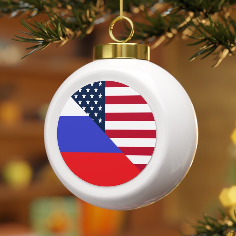 Russian Ornament Ball - Etsy