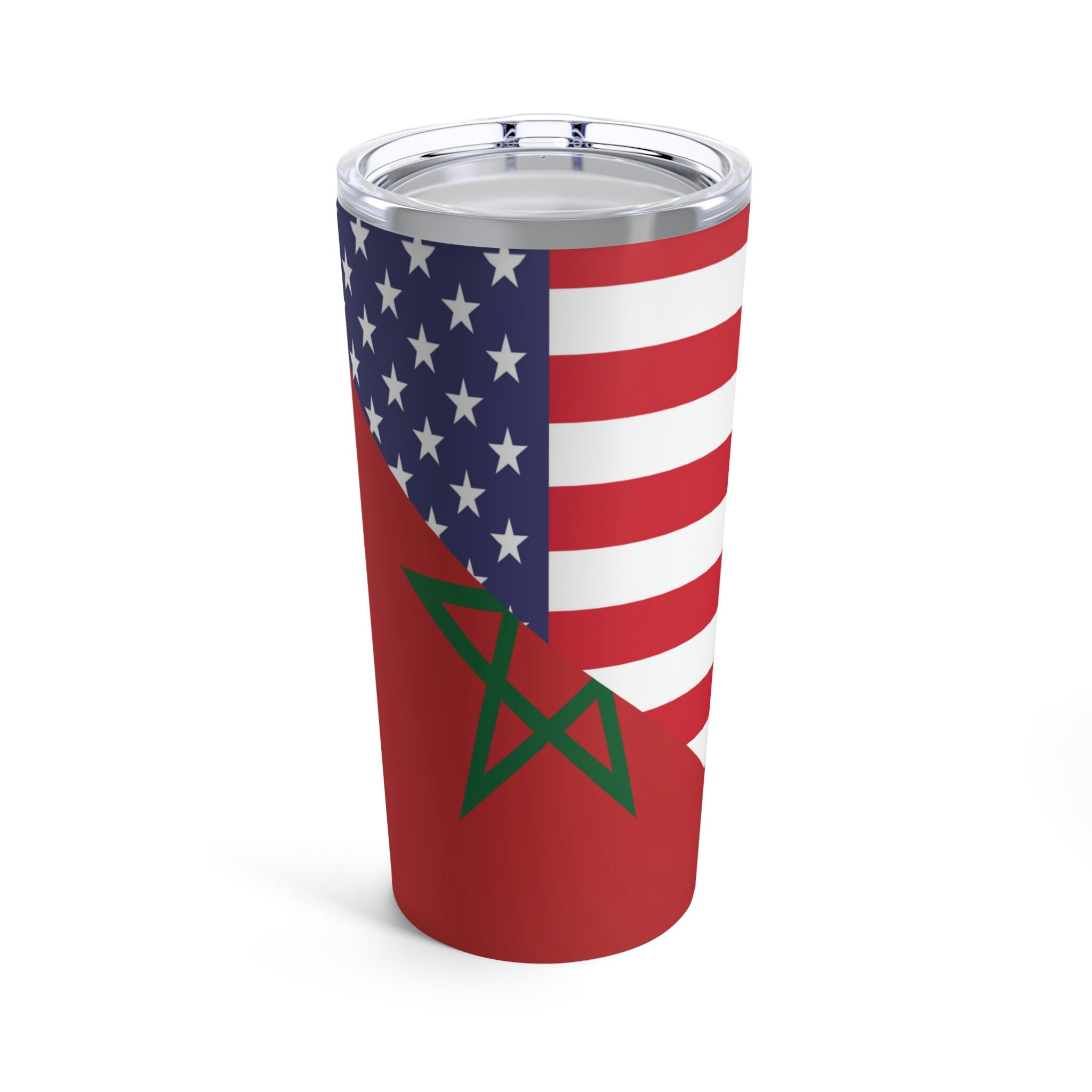 Moroccan American Flag