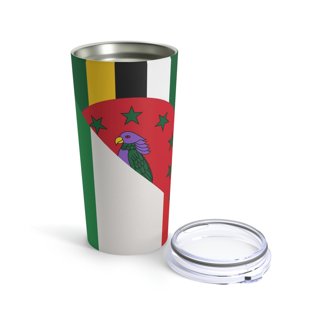Italy Dominica Flag Half Italian Dominican Tumbler 20oz Gift For - Etsy