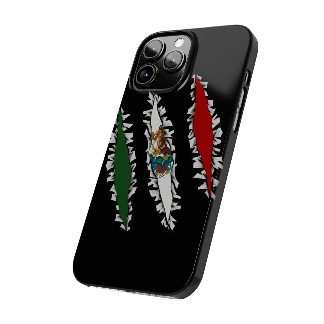 Slashed Mexican Flag Mexico Slim Phone Case - Etsy