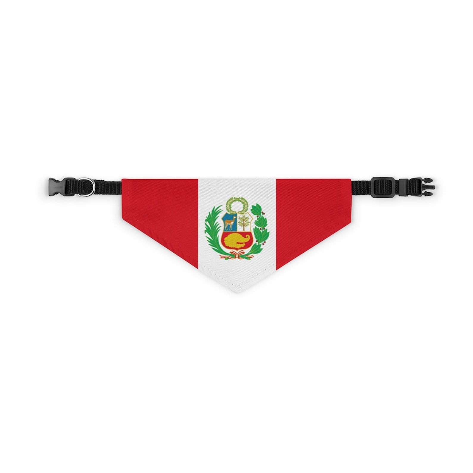 Peru Flag Pet Bandana Collar Peruvian Dog Cat Animal - Etsy