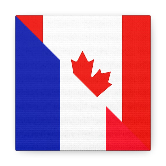 French Canadian Flag