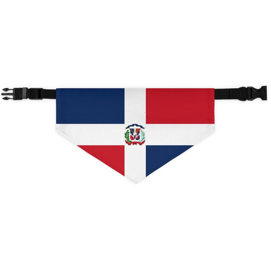 Dominican Republic DR Flag Pet Dog Cat Bandana Collar Gift For - Etsy