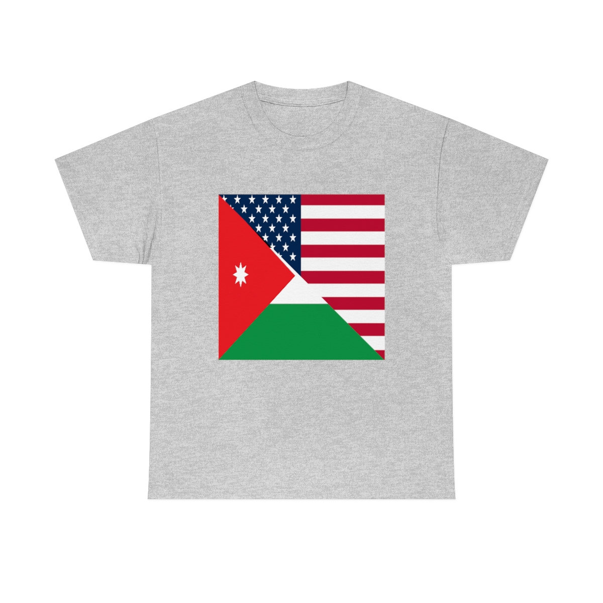 Jordan American Flag Half Jordanian USA T-shirt Unisex Tee - Etsy