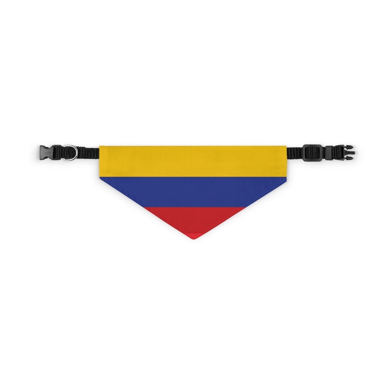 Colombia Pet Dog Cat Animal Bandana Collar Gift For - Etsy