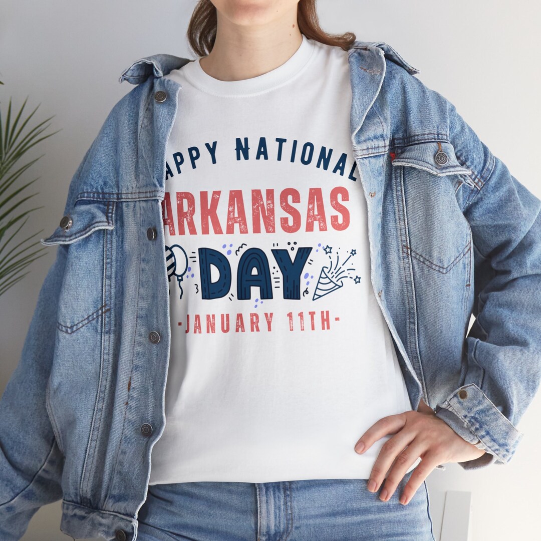 Arkansas Day January 11th Happy National State T-shirt | Unisex Tee ...