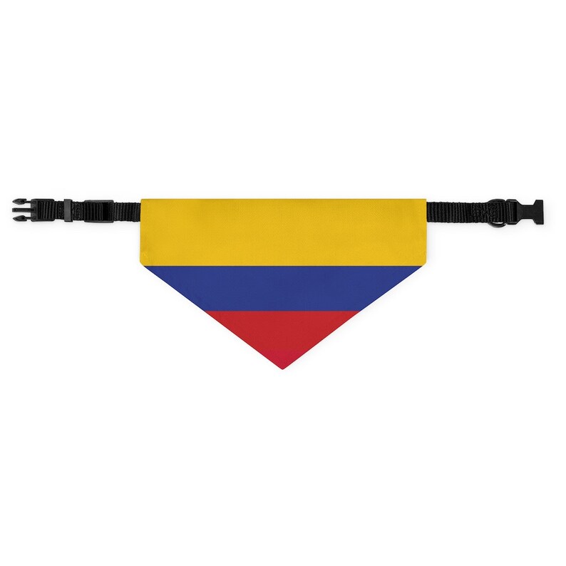 Colombia Pet Dog Cat Animal Bandana Collar Gift For - Etsy