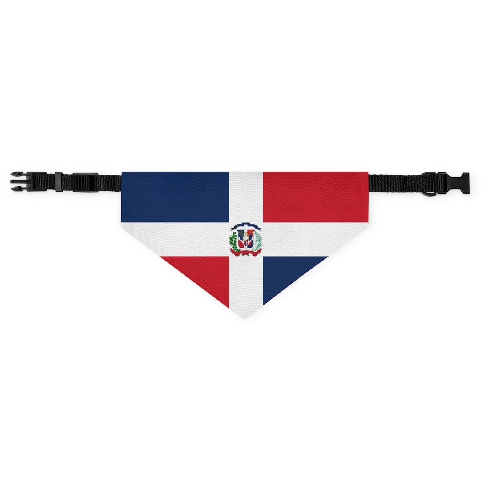 Dominican Republic DR Flag Pet Dog Cat Bandana Collar Gift For - Etsy