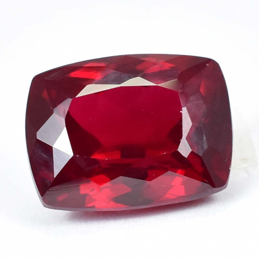 9.45 Ct Very Rare Natural Burmese Red Painite Faceted Cushion Cut Loose ...