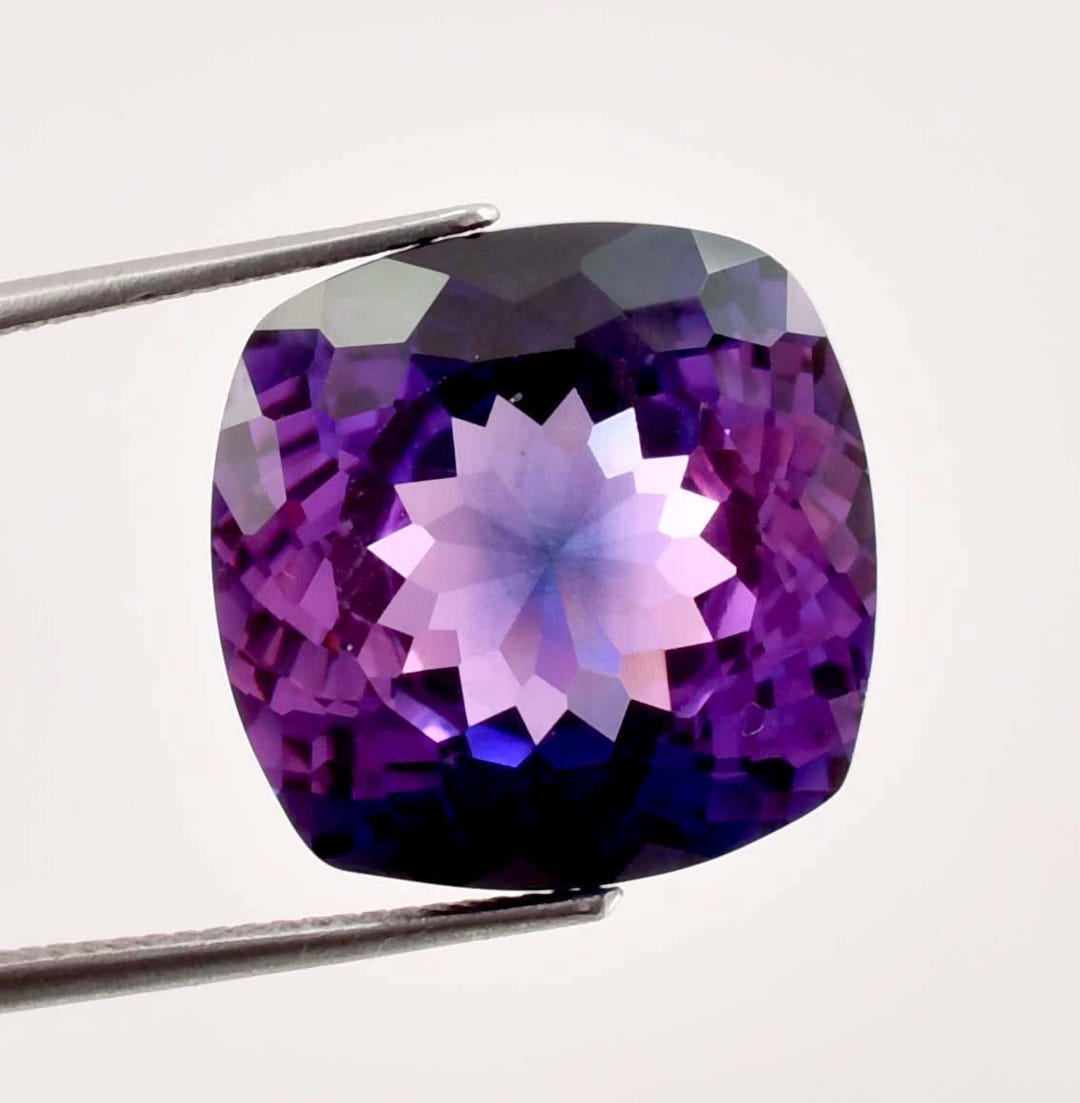 Rare Natural Sweet Transparent Velvet Smooth Soft Purple Pink TAAFFEITE ...