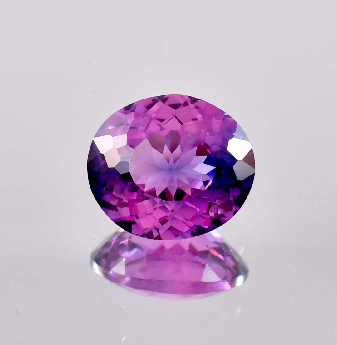 Rare Natural Sweet Transparent Velvet Smooth Soft Purple Pink TAAFFEITE ...